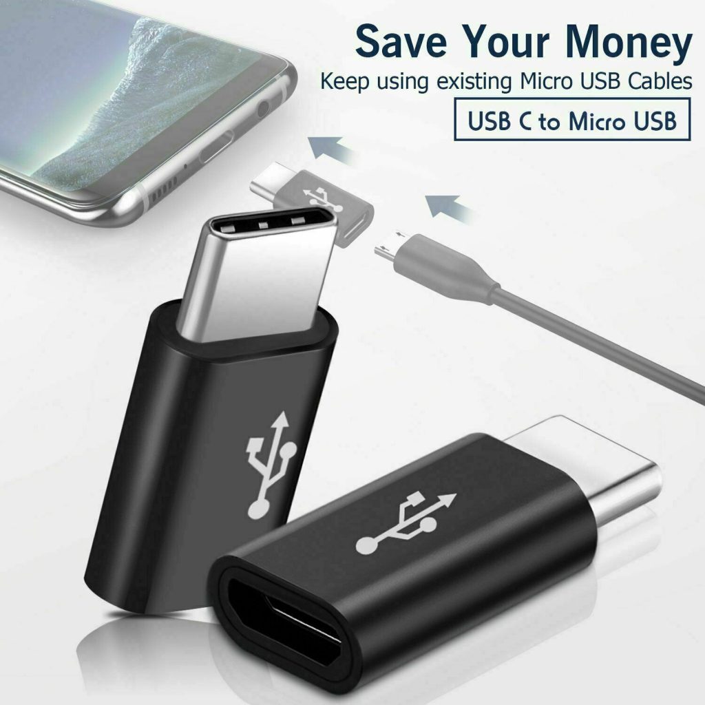 Android Micro USB Type C Connector Adapter Converter OTG - Barksdale