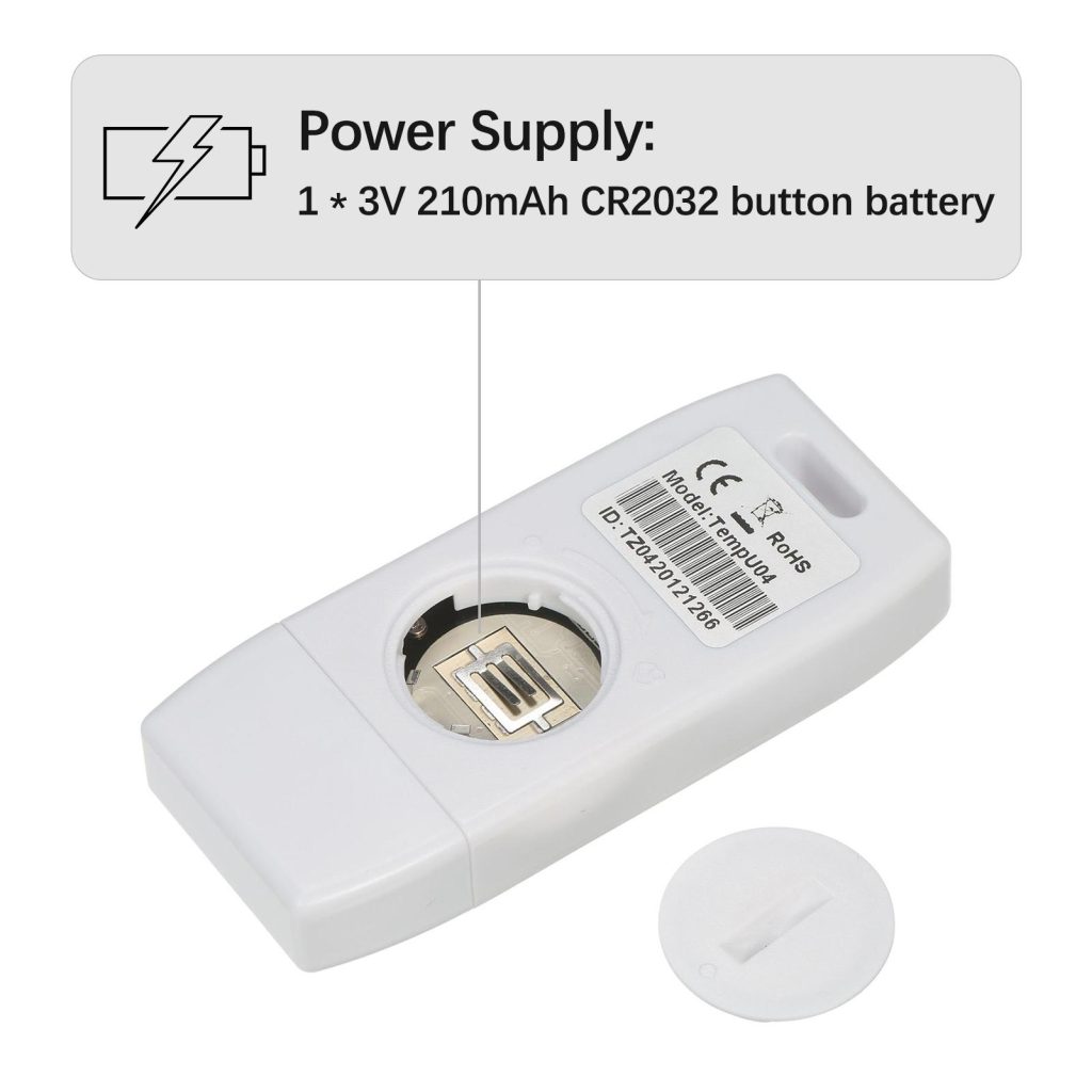 Data Logger USB Temperature Datalogger Reusable Multi-use Recorder with ...
